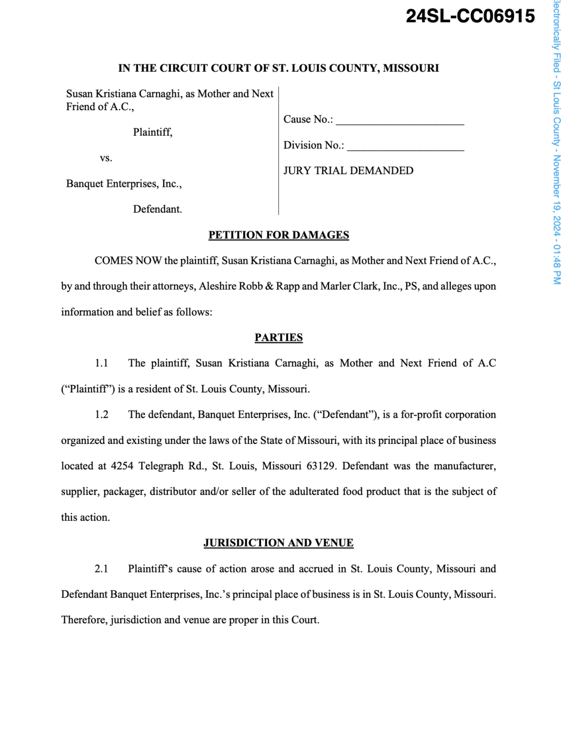 Marler Clark files another Wrongful Death Listeria Lawsuit against Boar ...